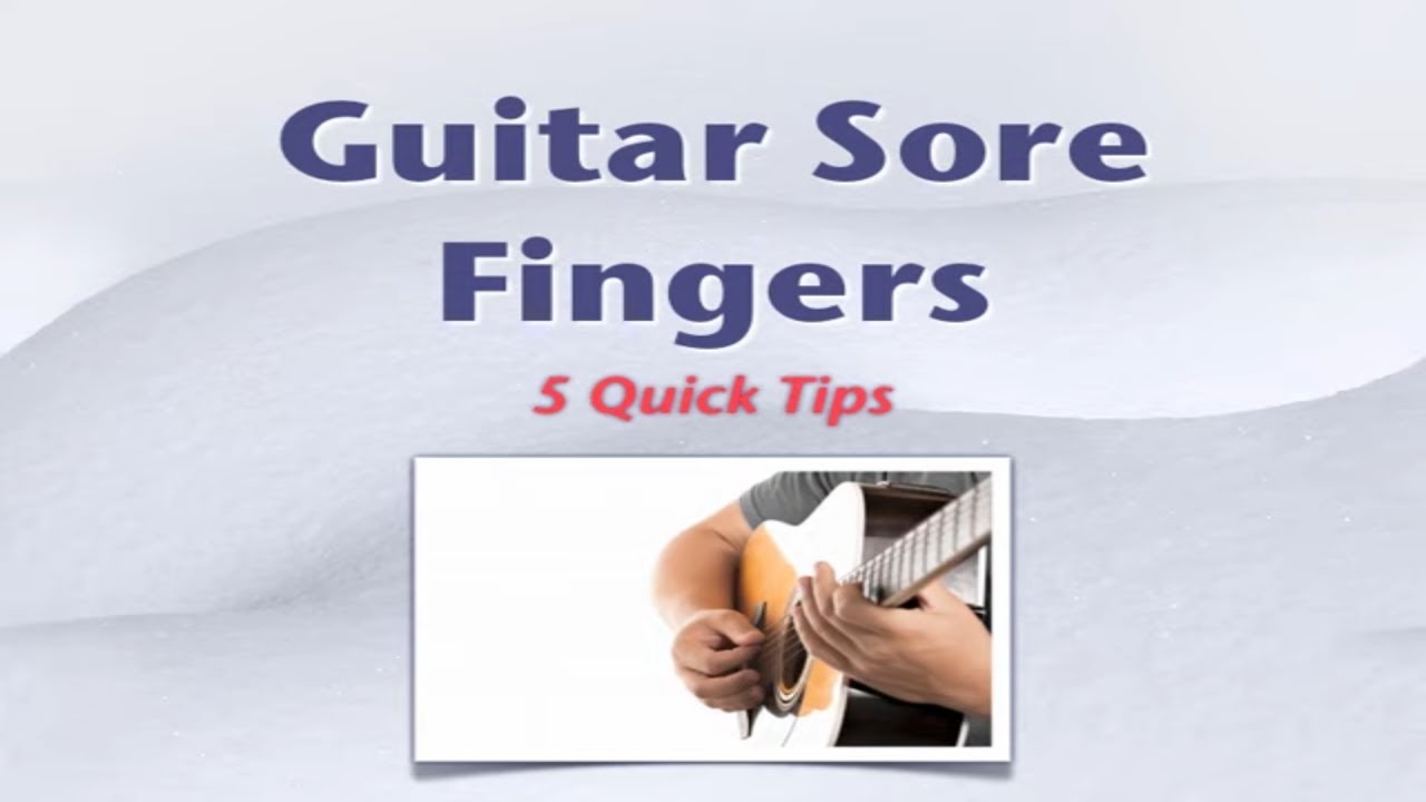 Sore Finger Guitar Solutions